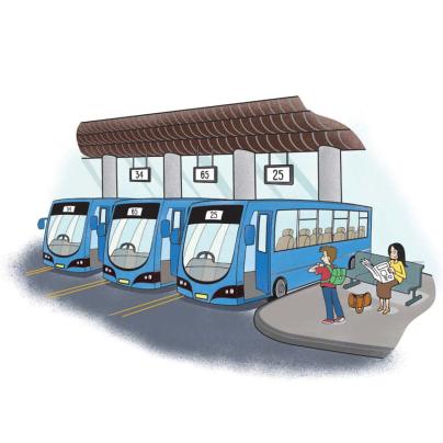 Vocabulary Flashcard: Movers - Unit 3: In the town