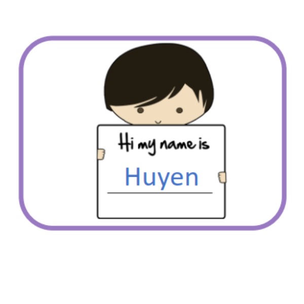 Vocabulary Flashcard: E3 - Unit 2 - Our names (GL)