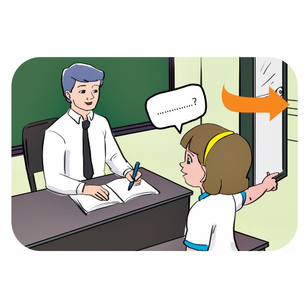 Vocabulary Flashcard: We say please- GS unit 3 - sentences (extra)