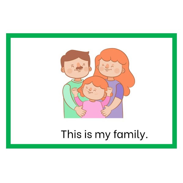 Vocabulary Flashcard: RV family + number 1-20