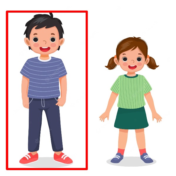 Vocabulary Flashcard: GS4-U13.1: What does he look like?