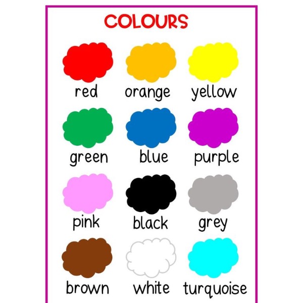 Vocabulary Flashcard: Review game - family - colors
