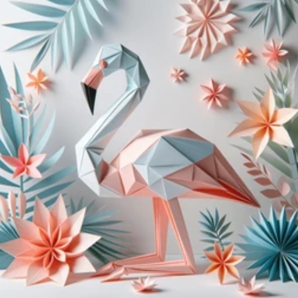 Vocabulary Flashcard: everybody up 6 Unit 3 Lesson 4 Origami