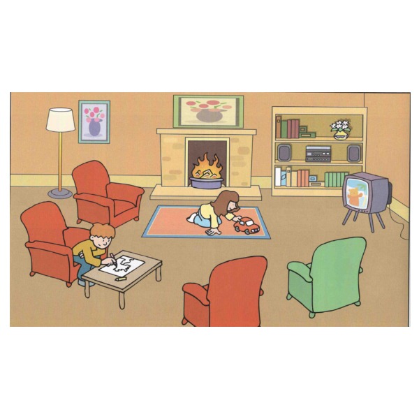 Vocabulary Flashcard: Living room