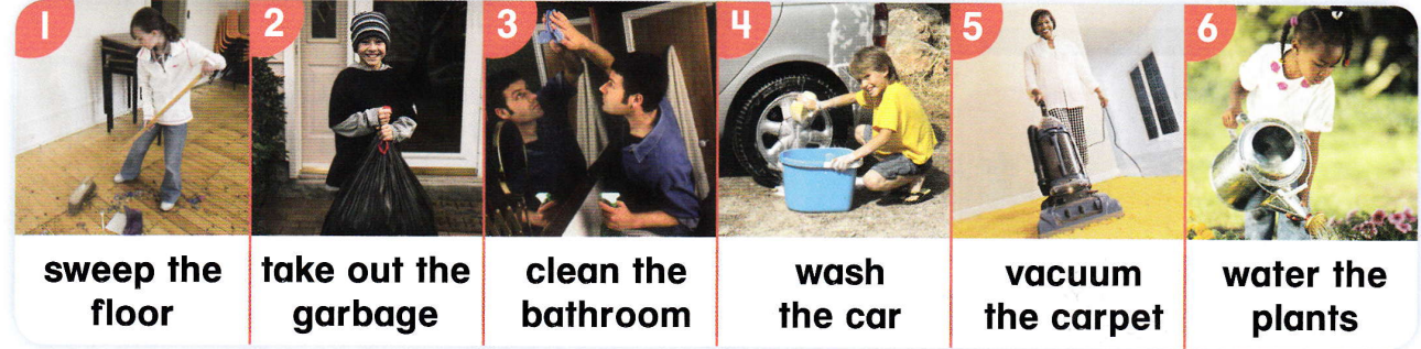 Unit 6 Lesson 2 Chores